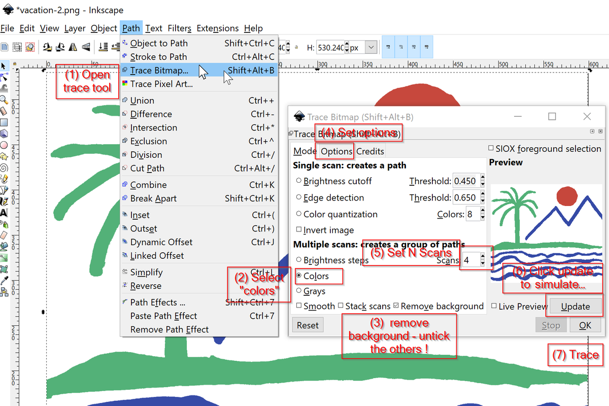 InkStitch - stitch files from hand drawings - EduTech Wiki
