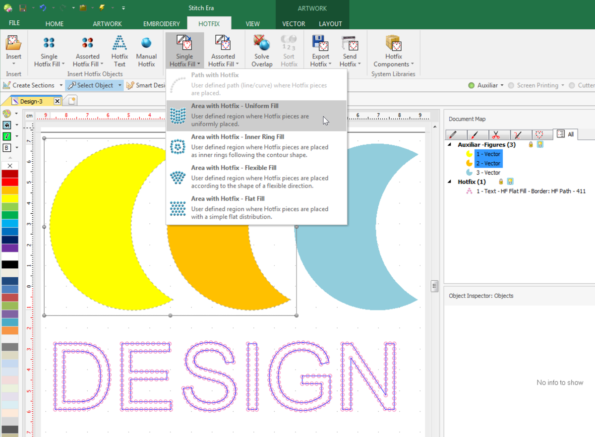 Stitch Era - creating hot fix designs - EduTech Wiki